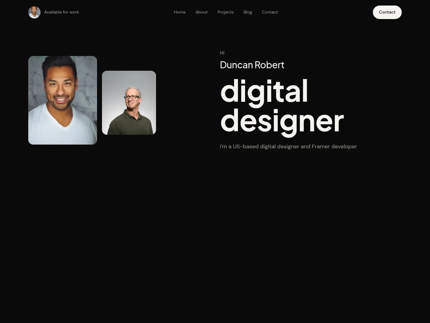 Portavia Portfolio Site
