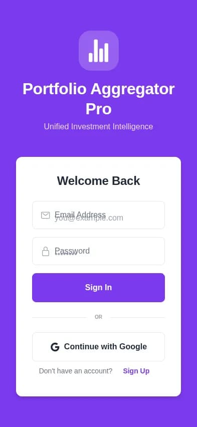 Portfolio Aggregator