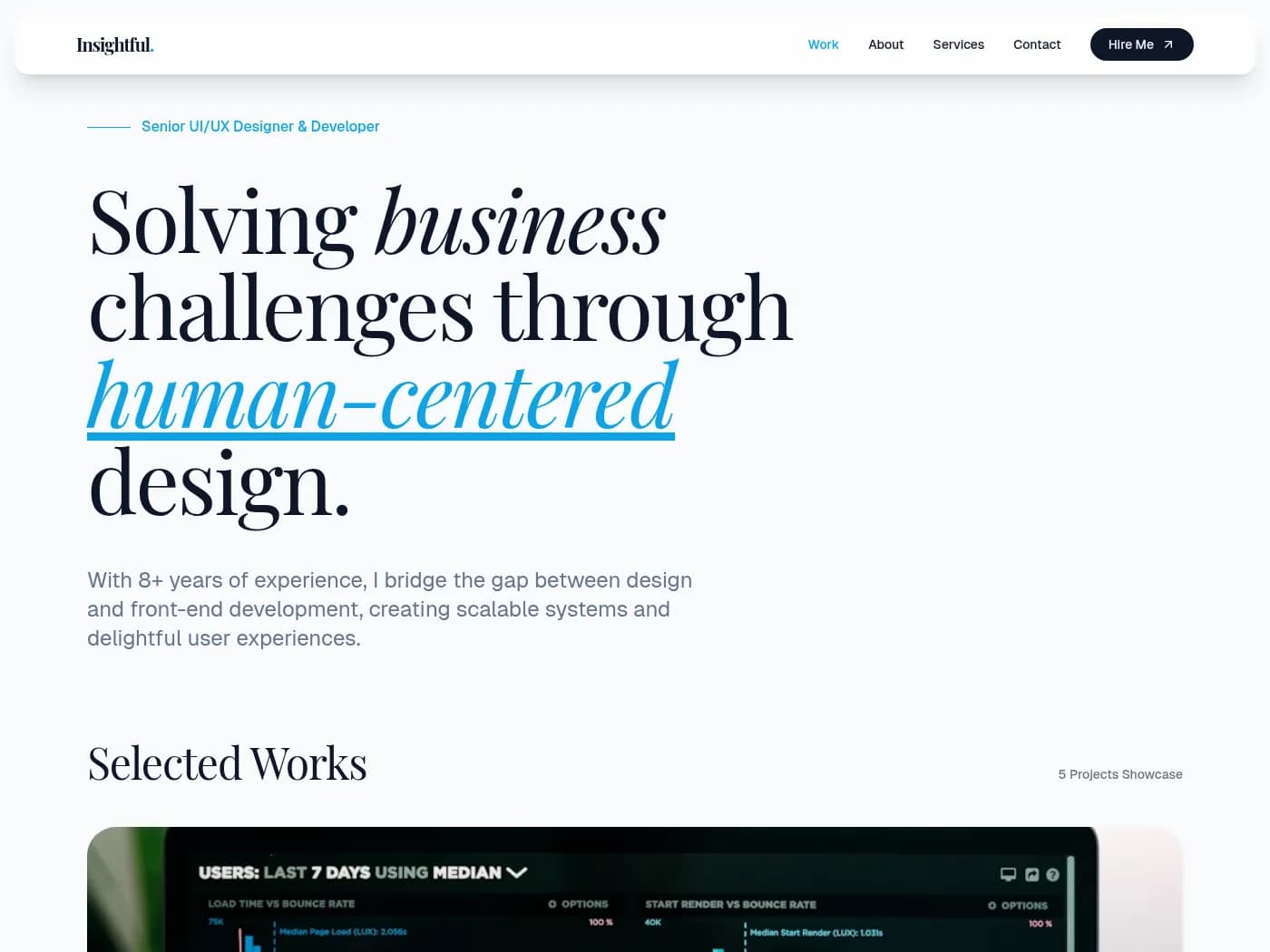 Insightful Portfolio Suite