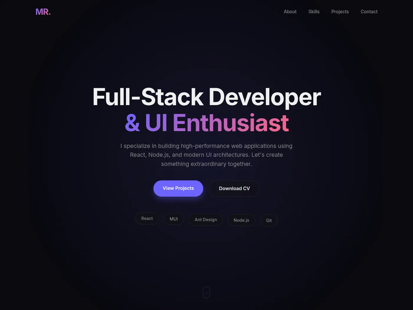 Portfolio DarkFusion