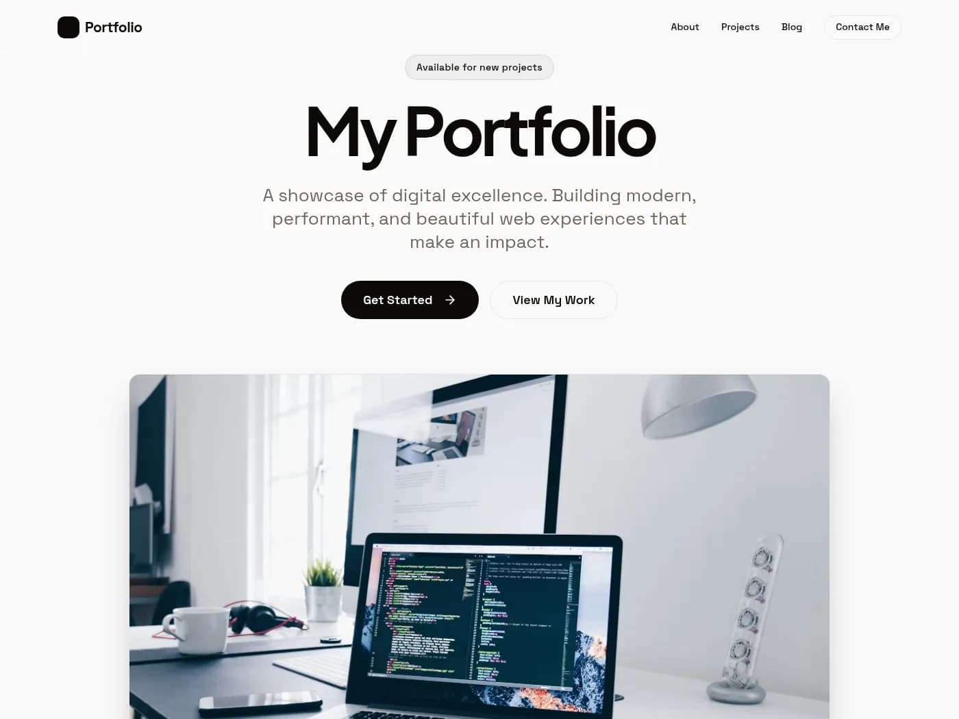 My Portfolio Landing