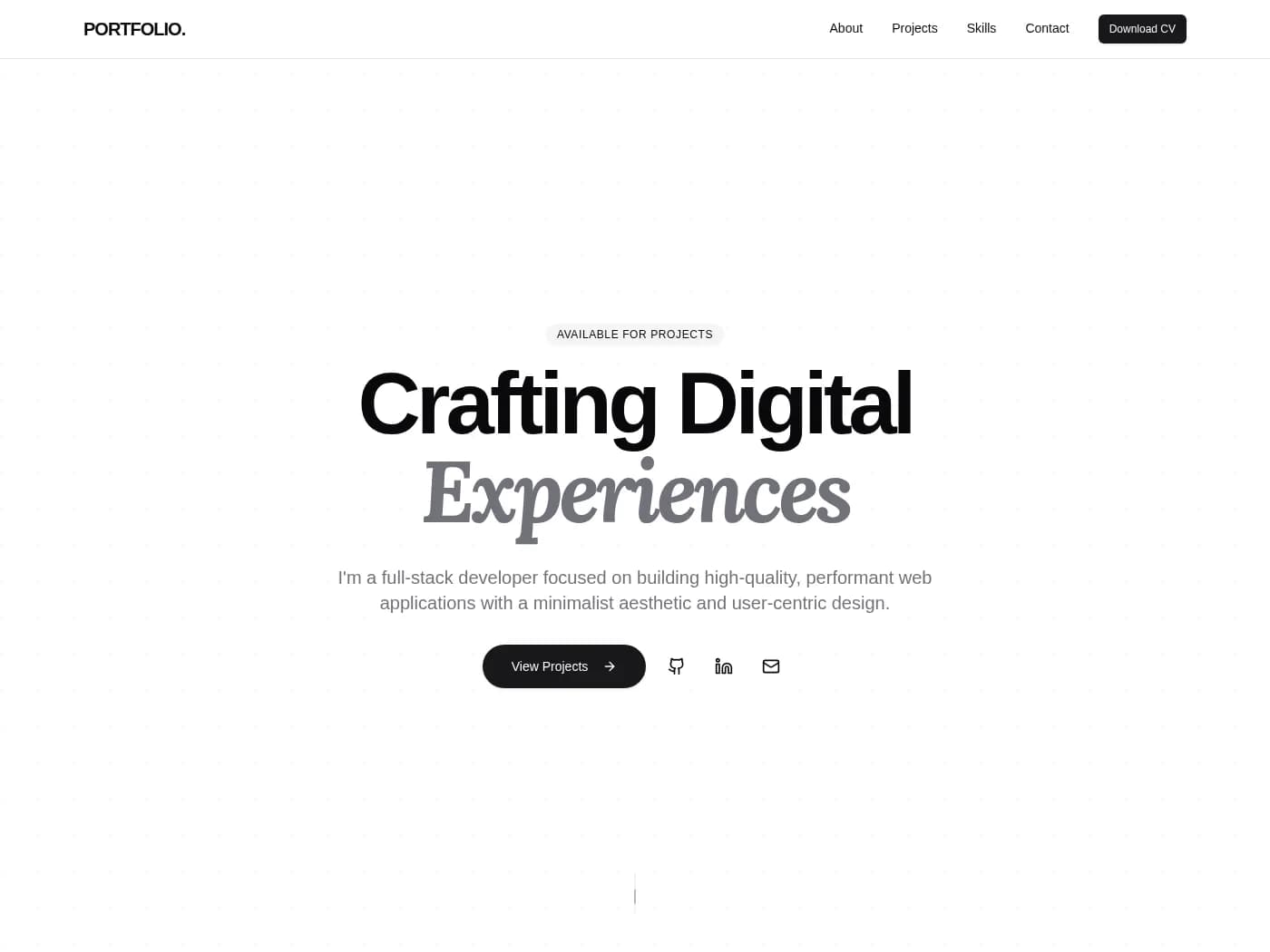 Portfolio Profile Site