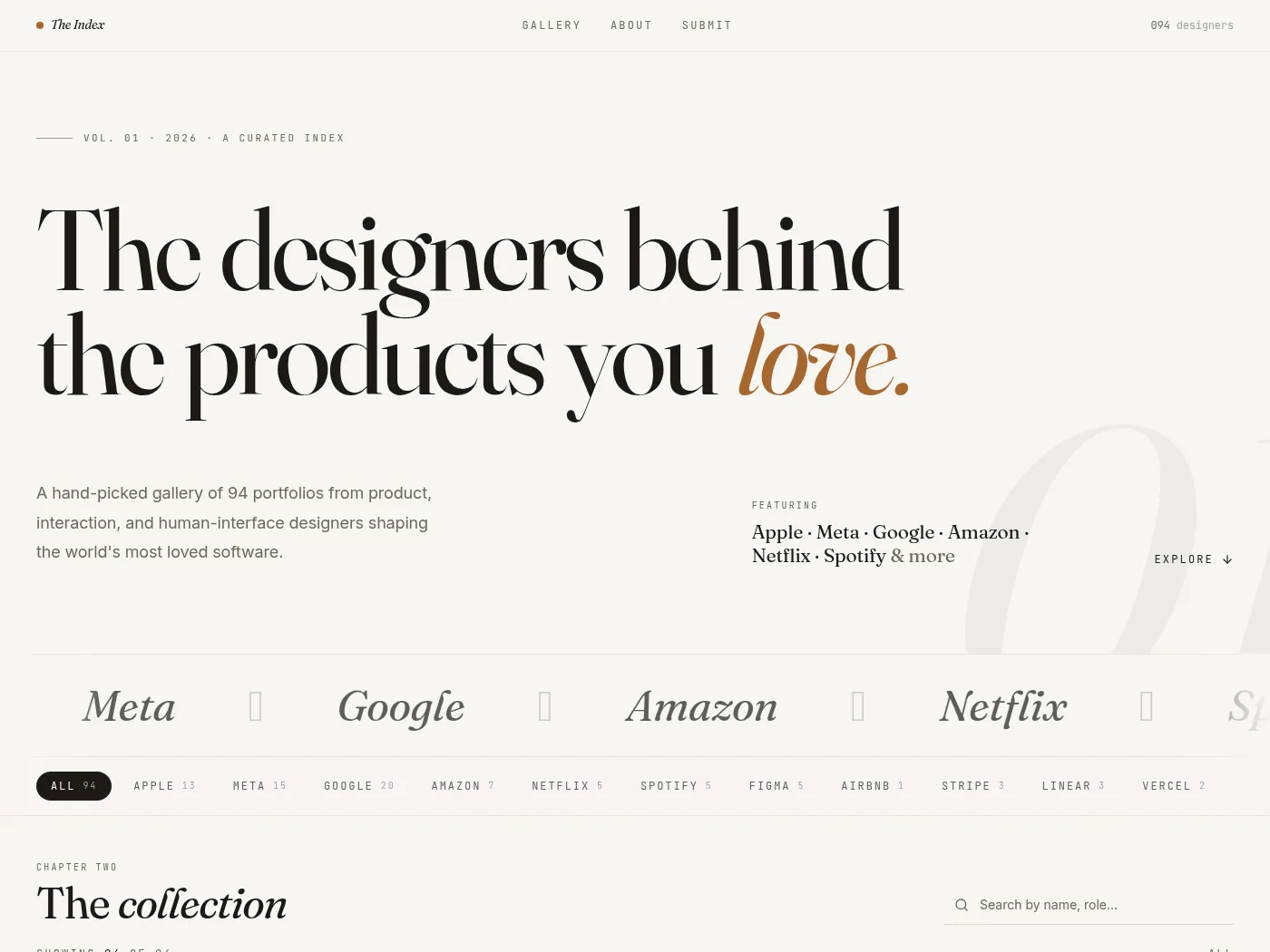 Minimalist Portfolio Universe