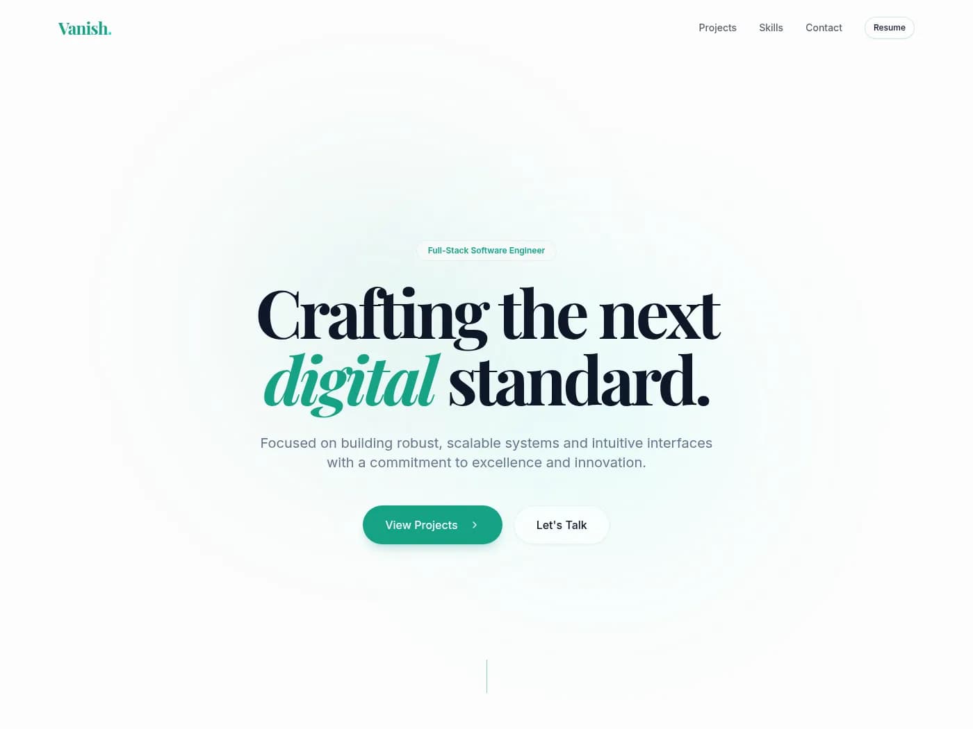 Colorful Portfolio Showcase