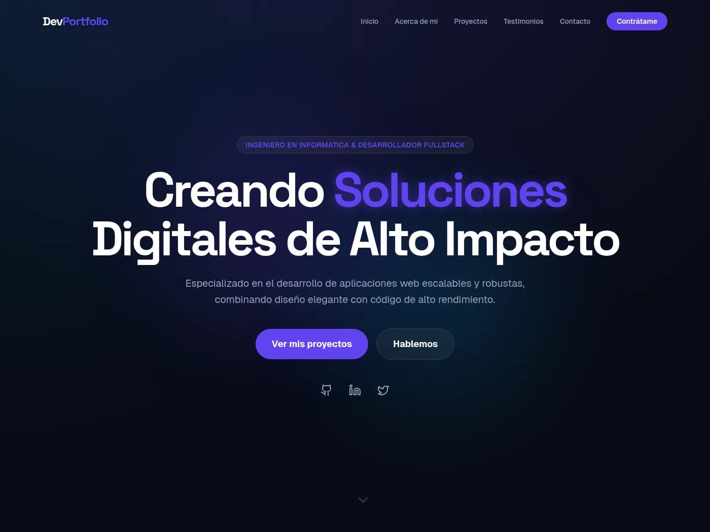 Ingeniero Portfolio