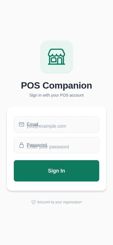 POS Mobile Companion