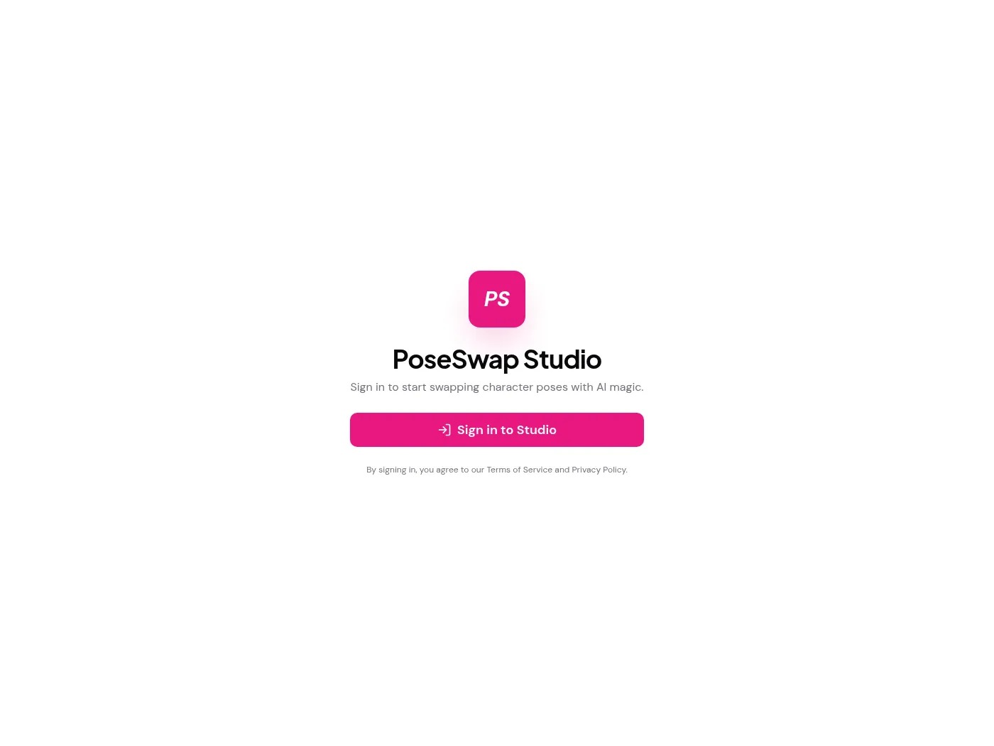 PoseSwap Studio