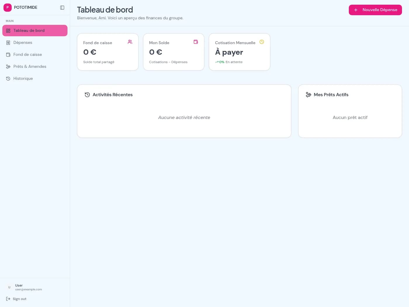 Pototimide Group Wallet