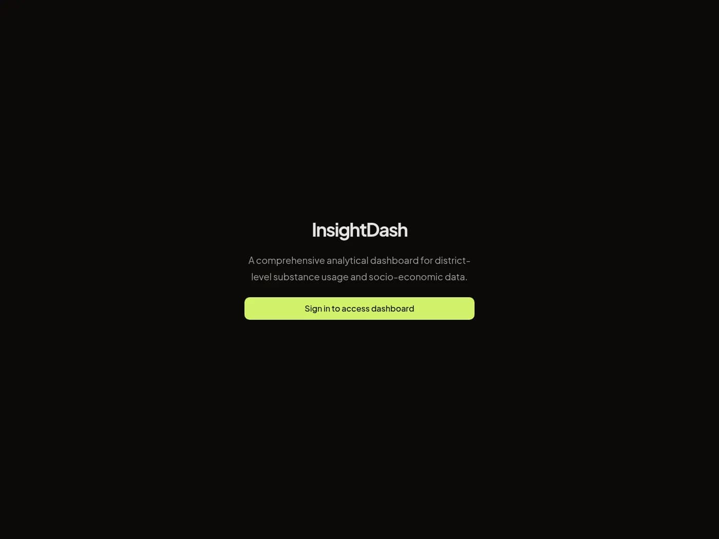 InsightDash Analytics