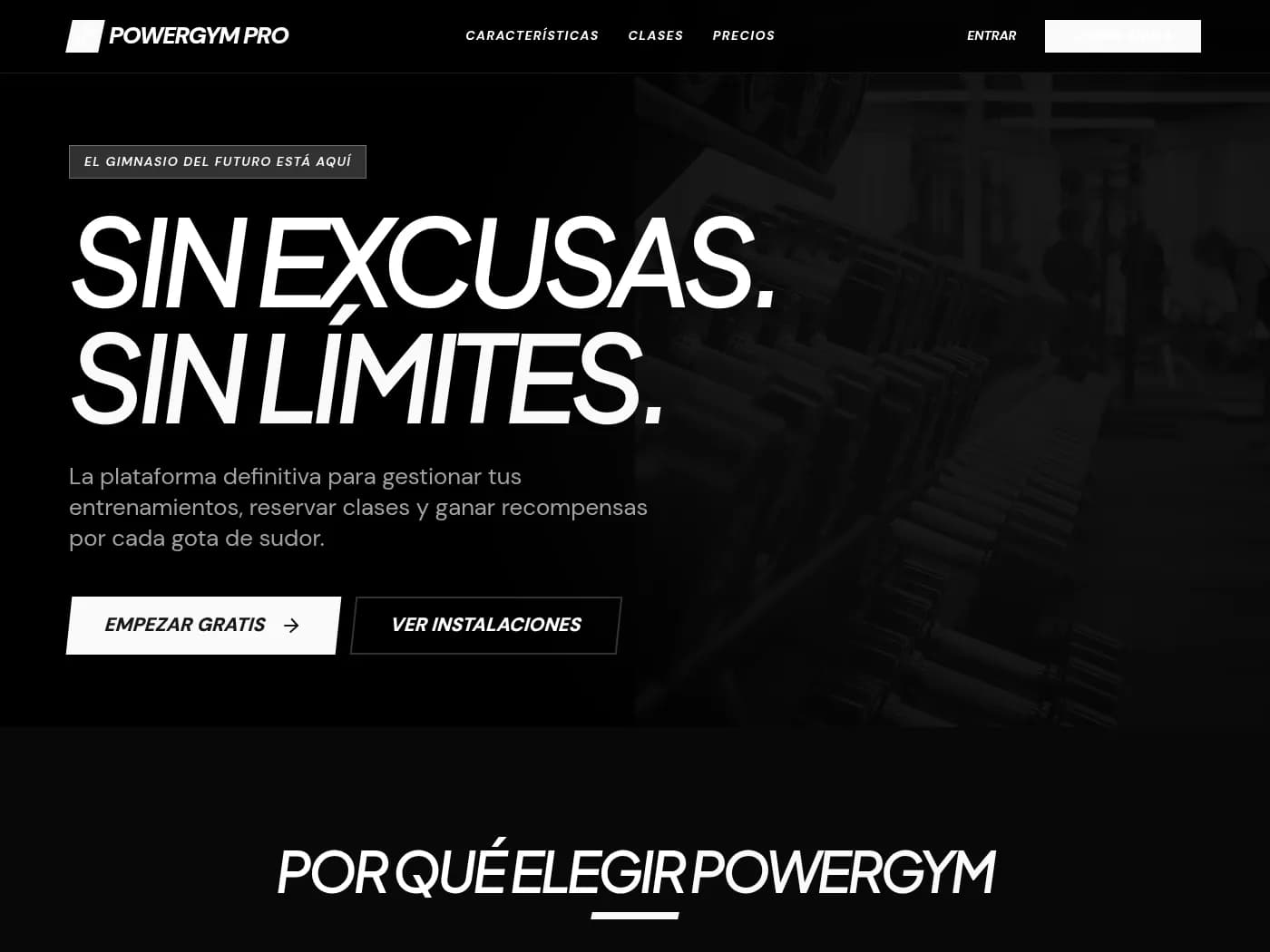 PowerGym Pro Platform