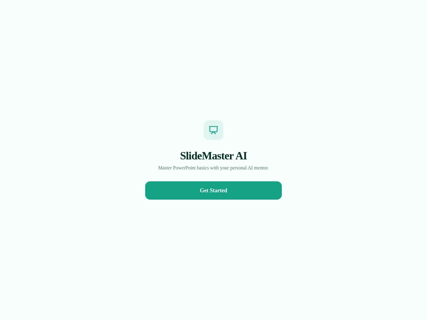 PowerPoint Starter Session
