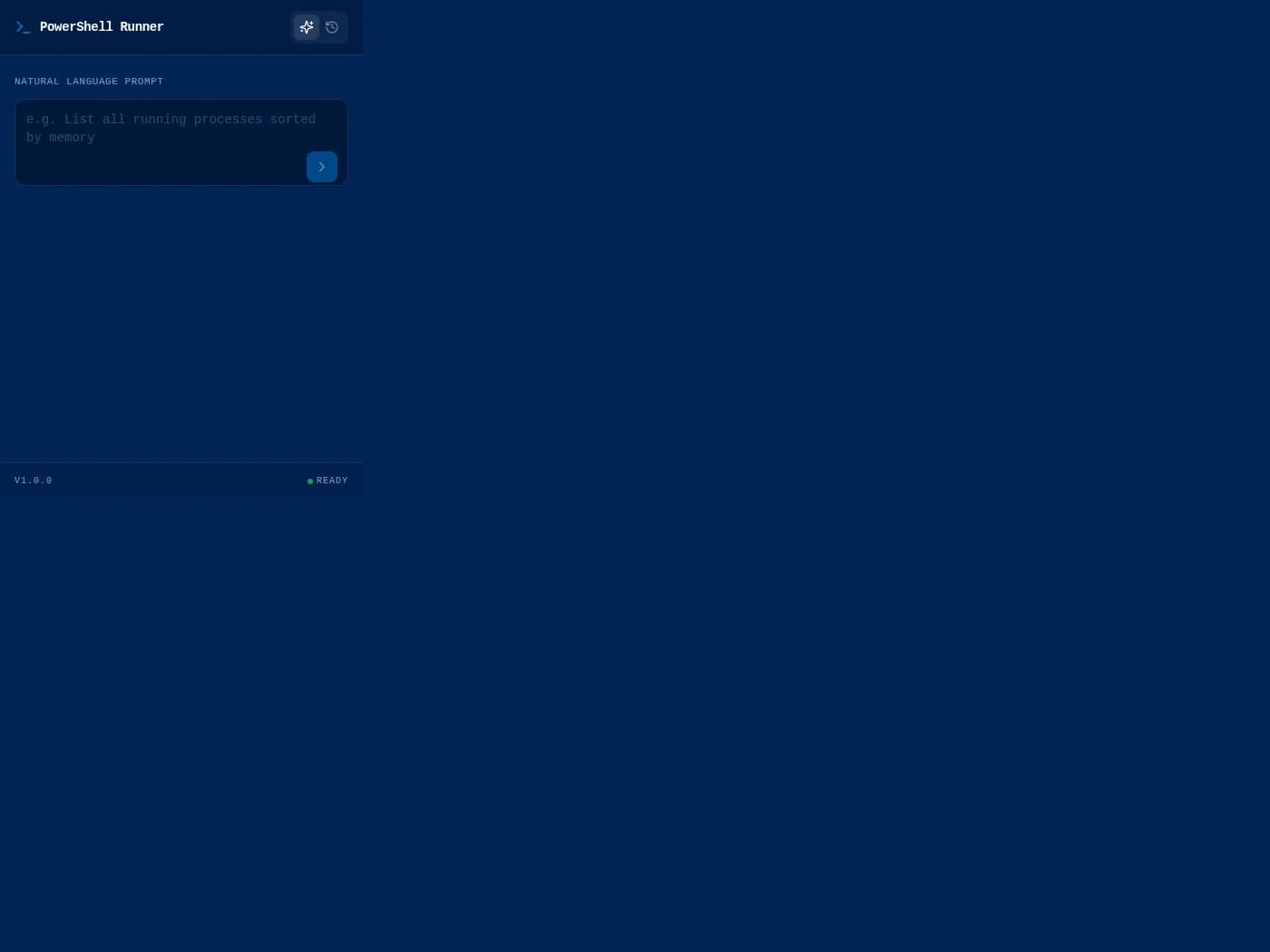 PowerShell Runner Extension