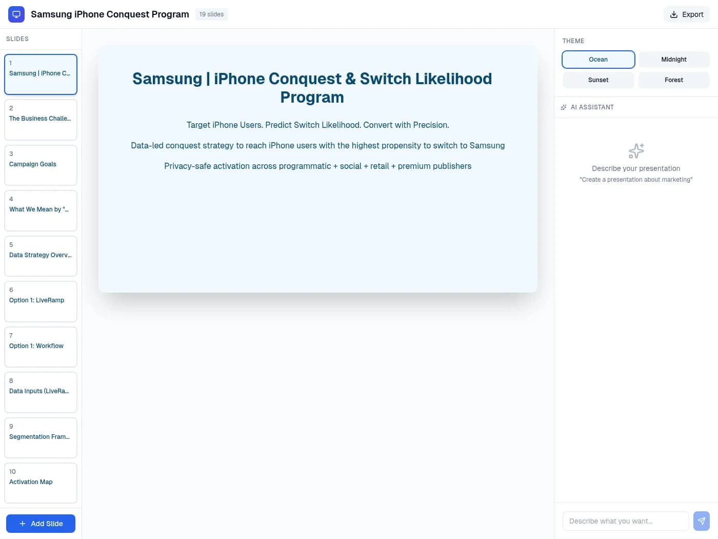 PowerPoint Builder