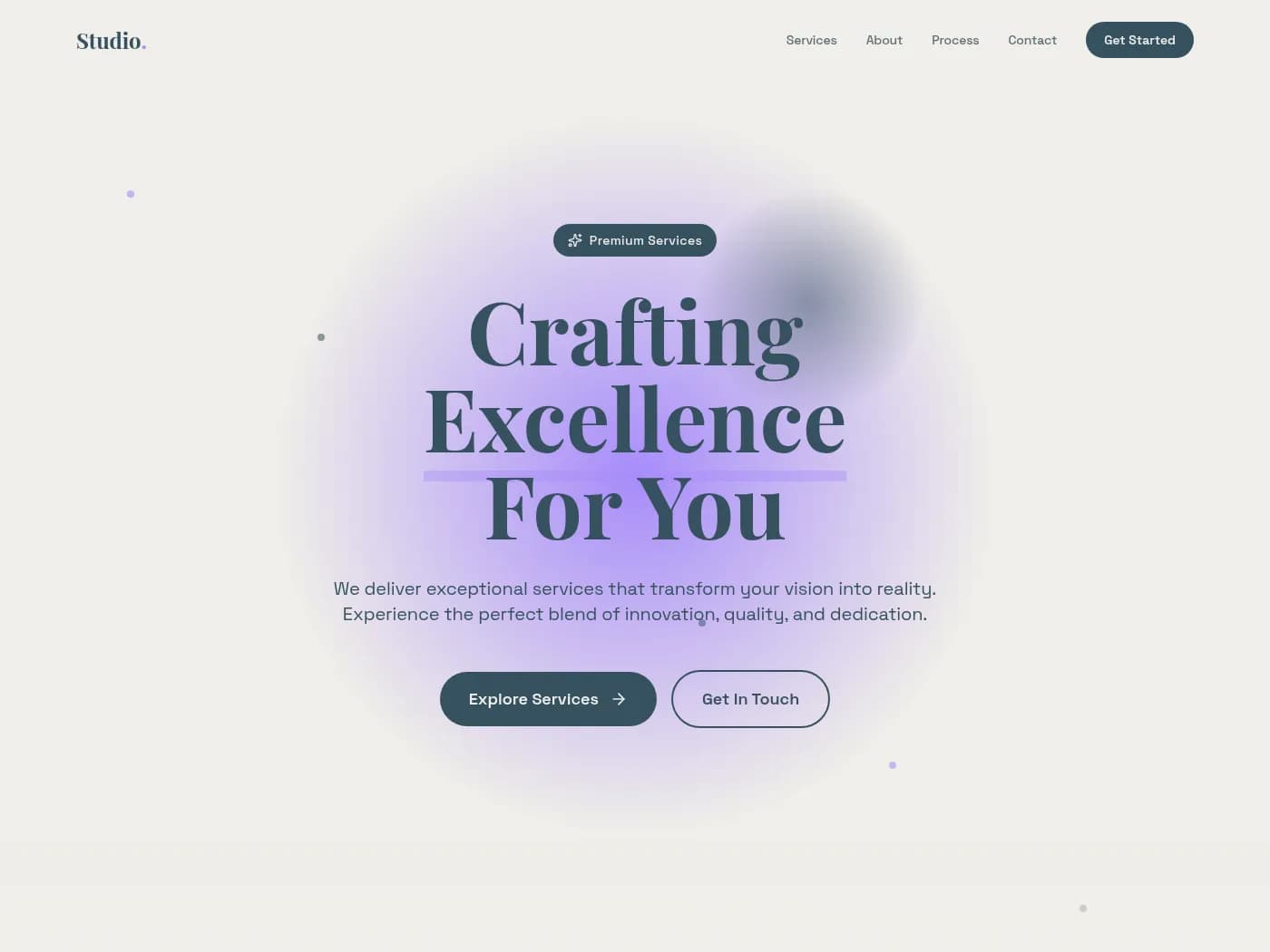 Premium Service Page