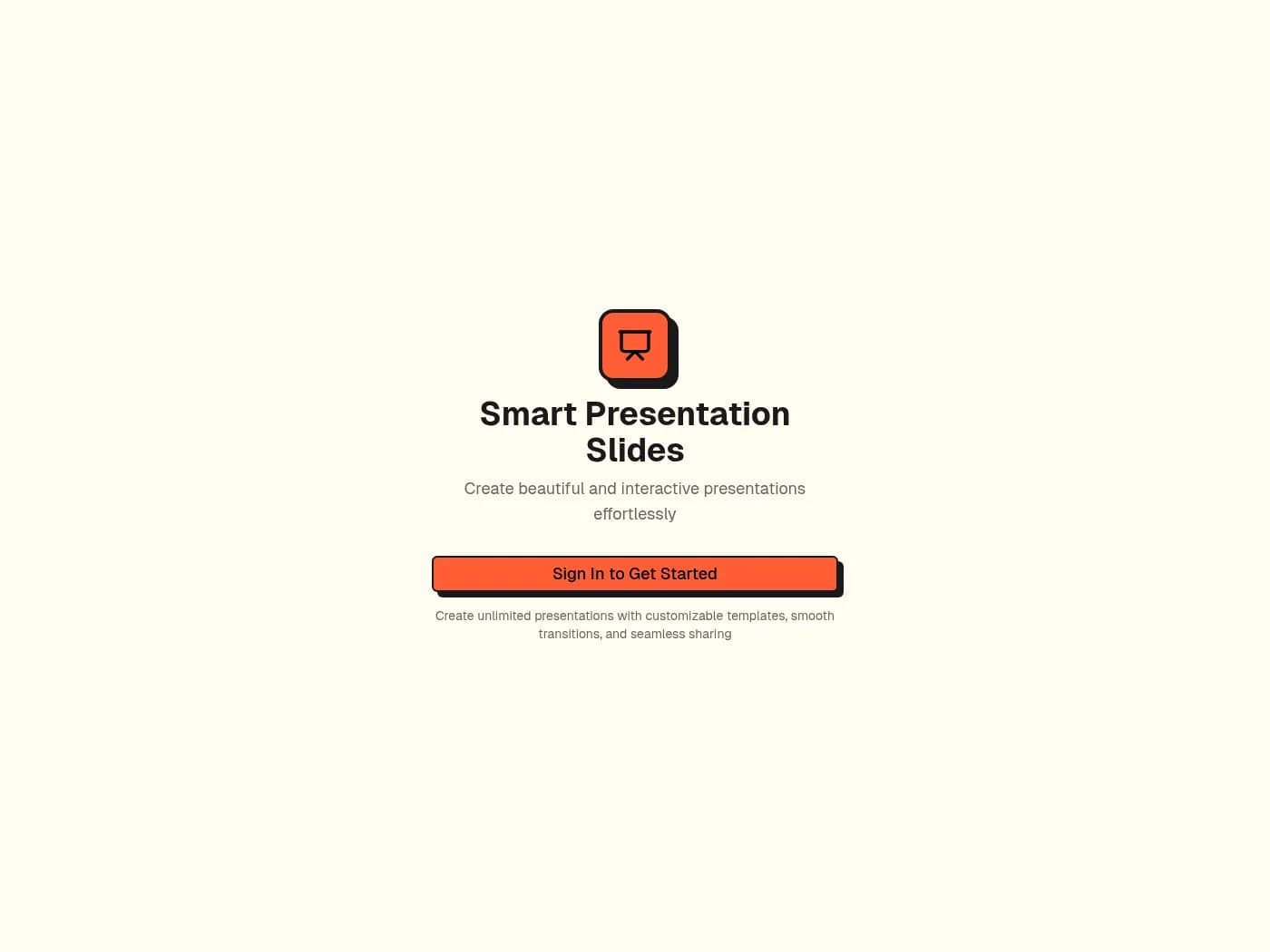 Smart Presentation Slides