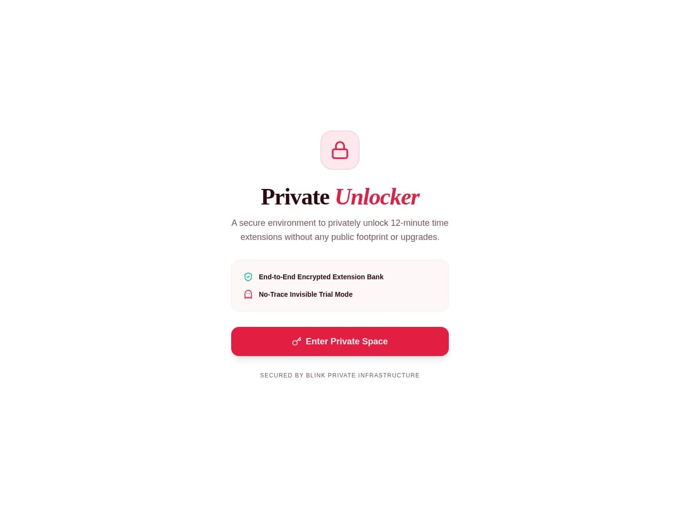 Private Timer Unlocker