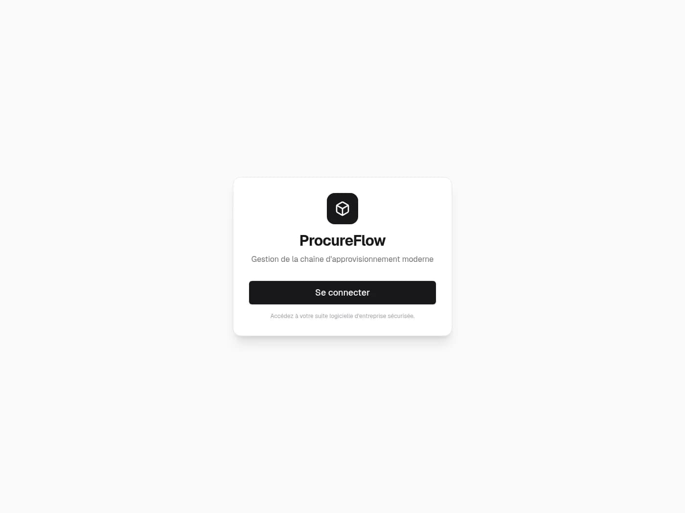 ProcureFlow Suite