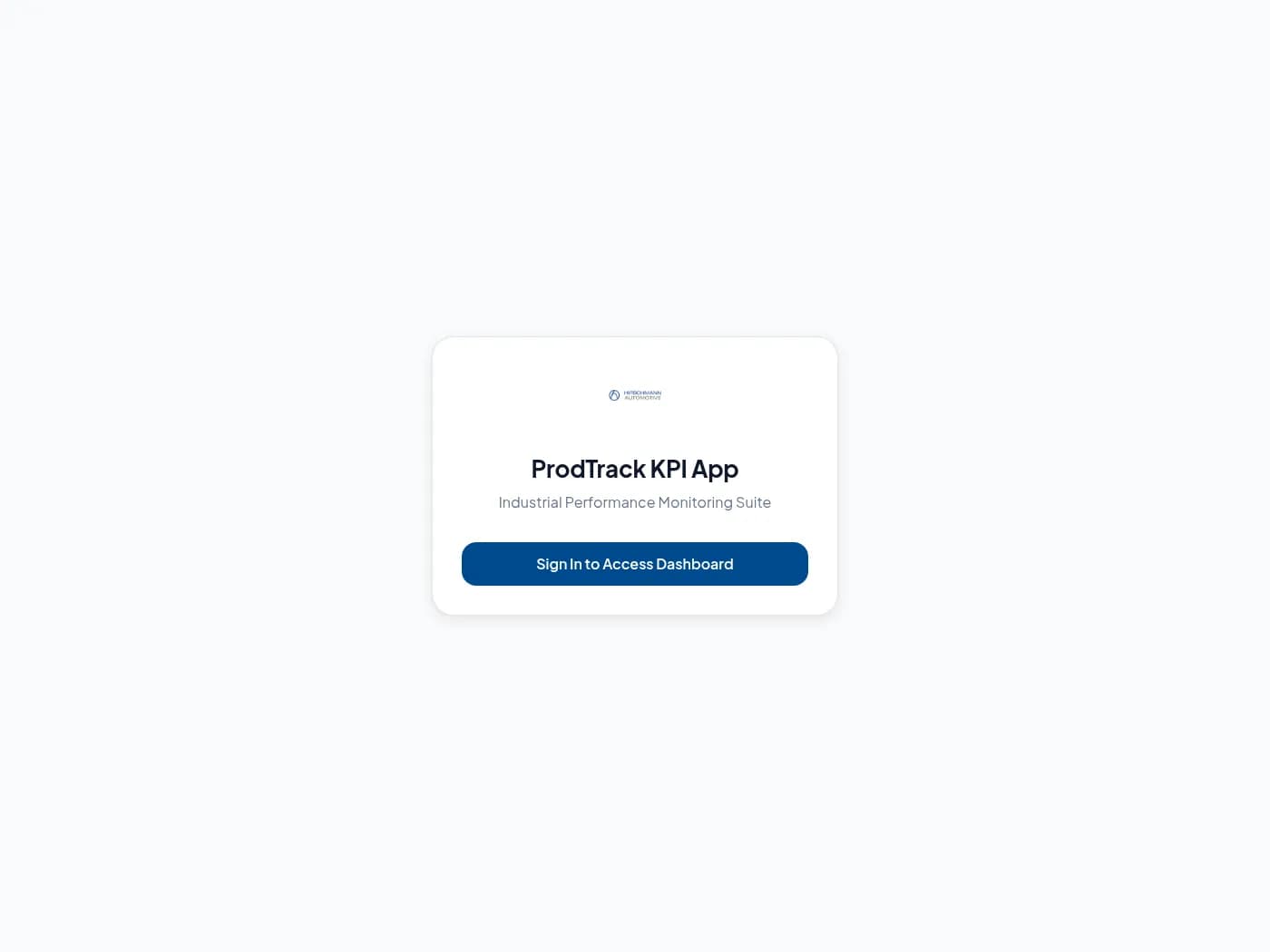 ProdTrack Performance Suite