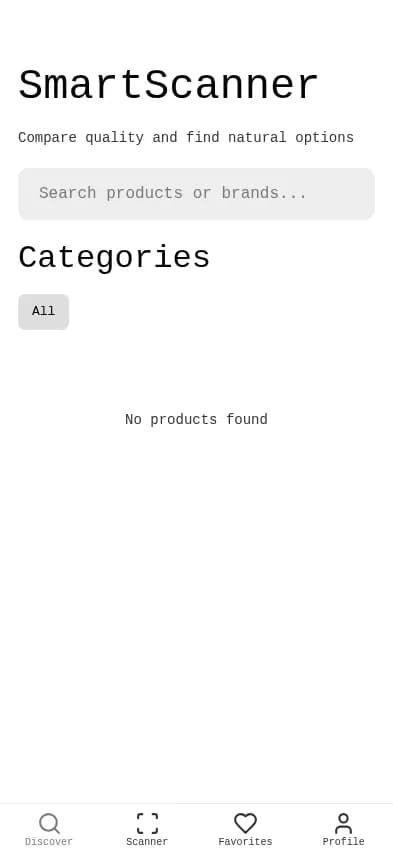 Supermarket Product Scanner