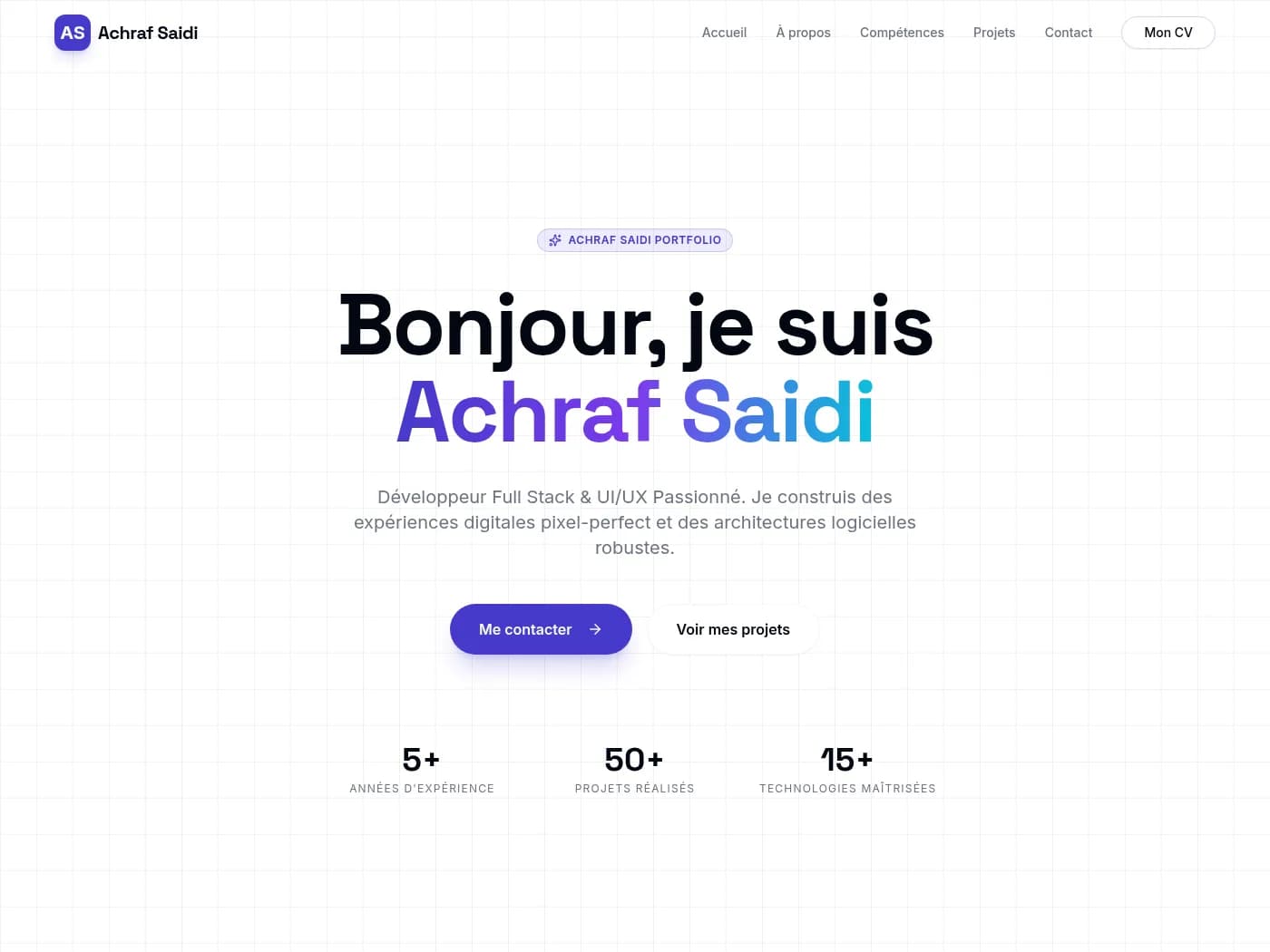 Achraf Saidi Portfolio