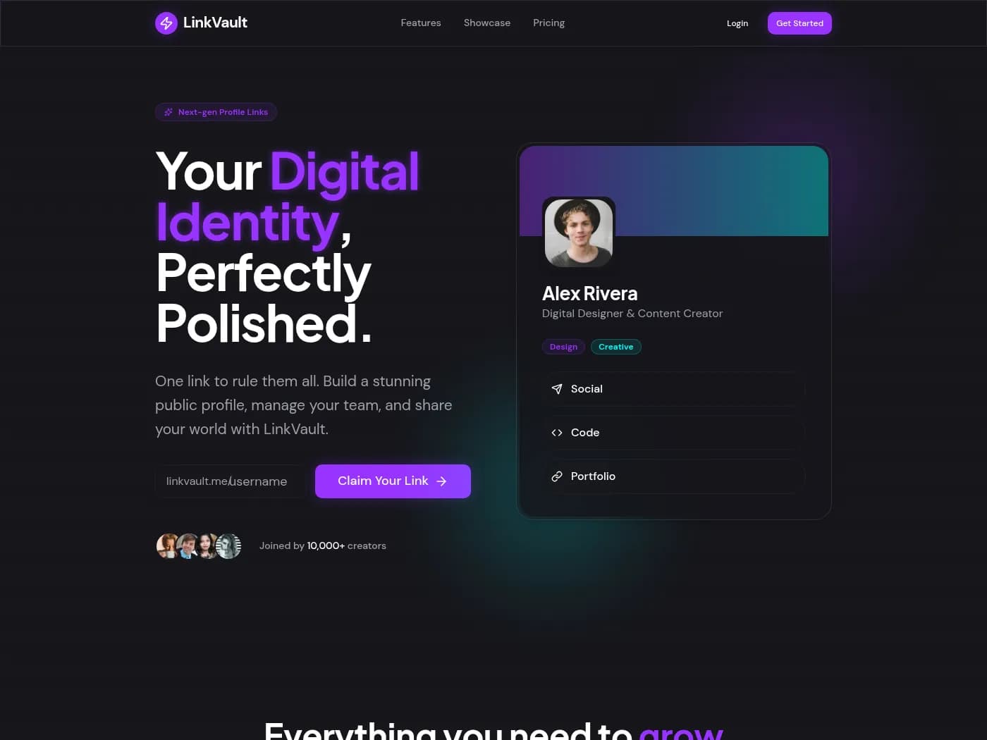 ProfilePage Builder