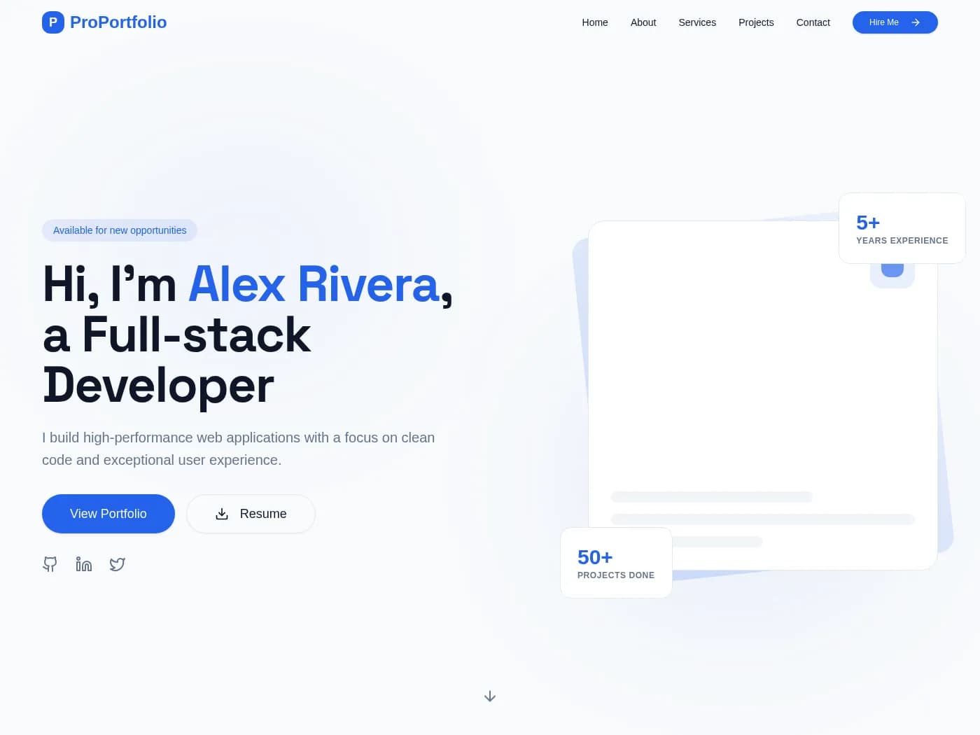 Showcase Pro Portfolio