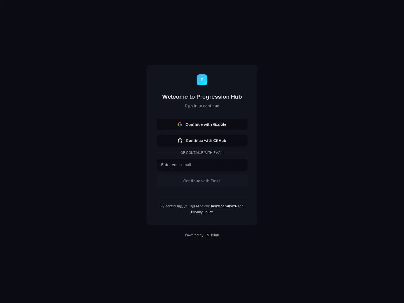 Progression Hub