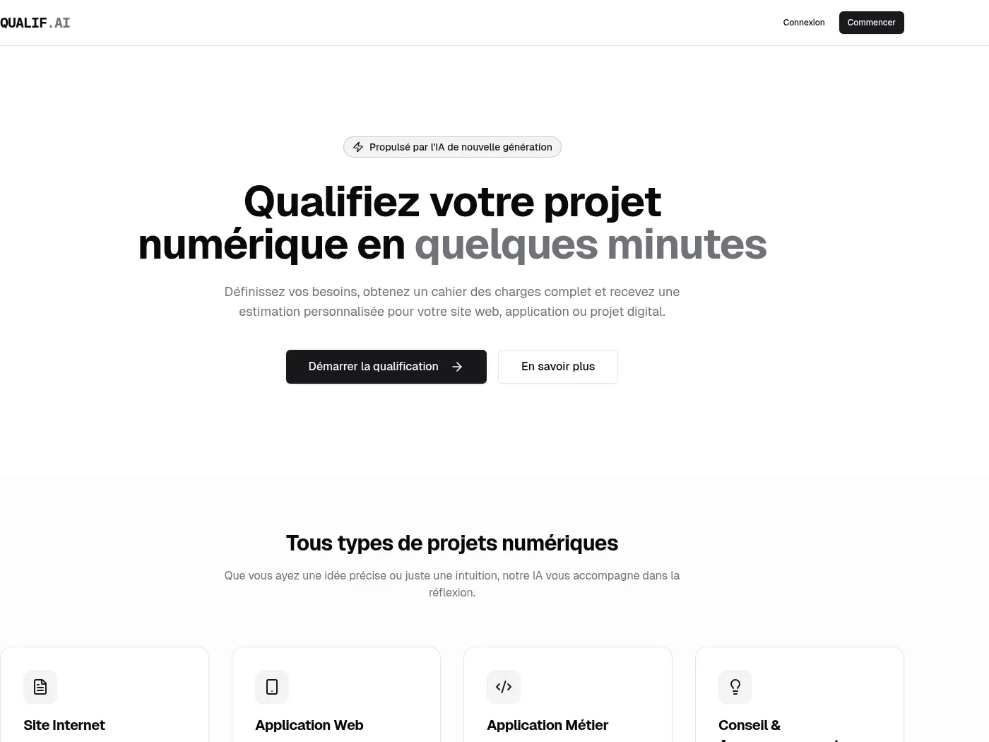 Digital Project Qualifier