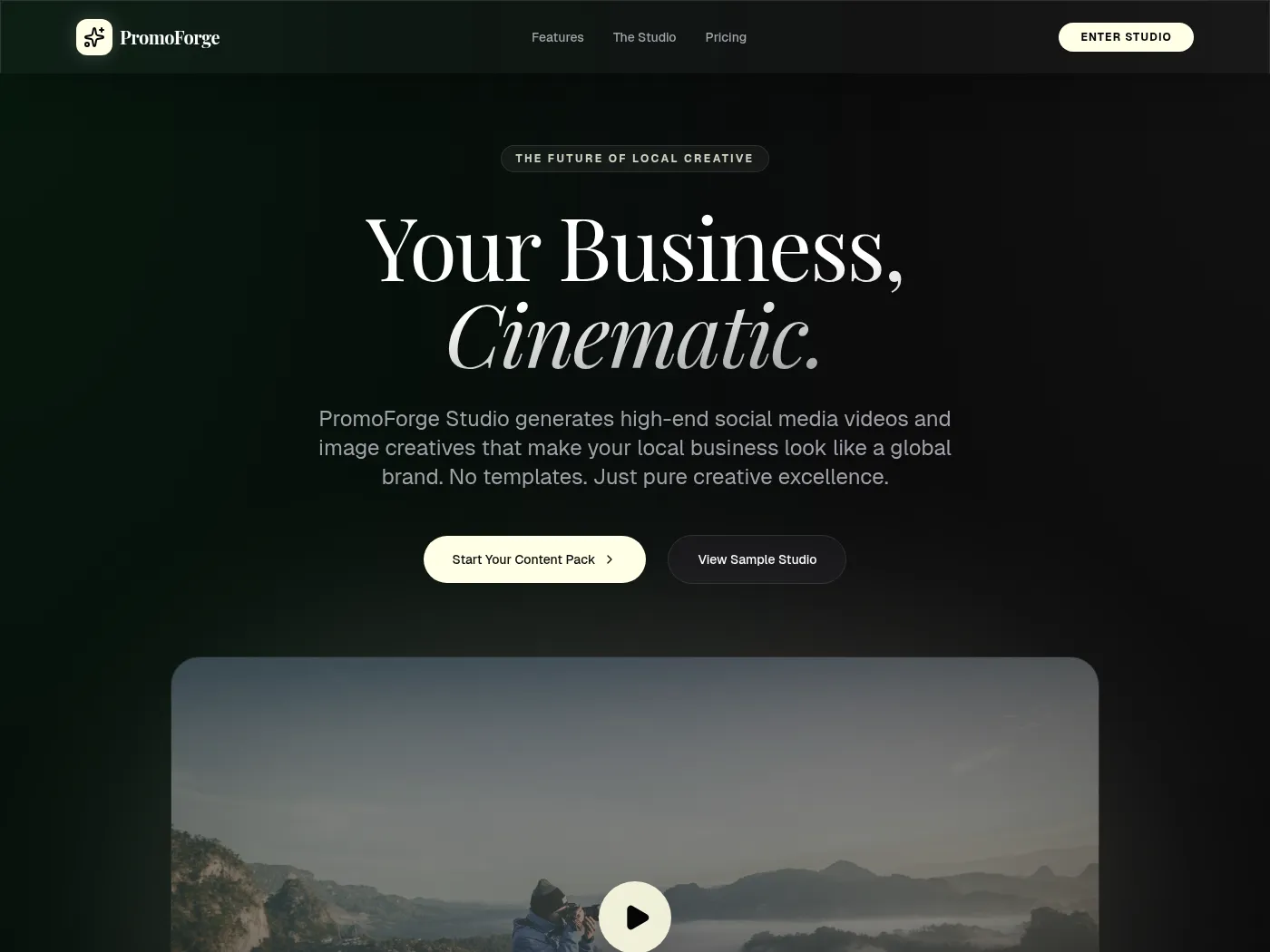 PromoForge Studio