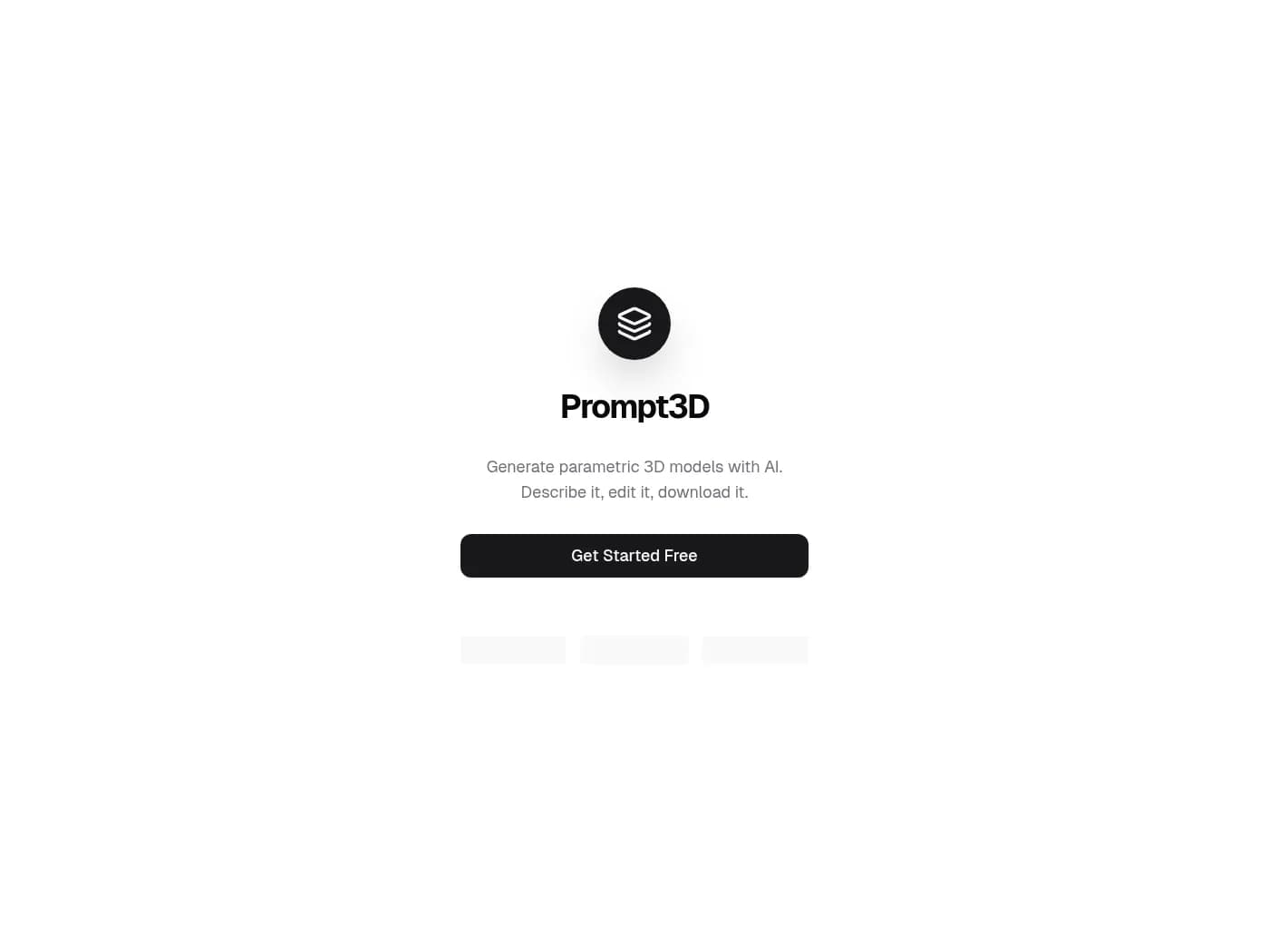 Prompt3D Live 3D Generator