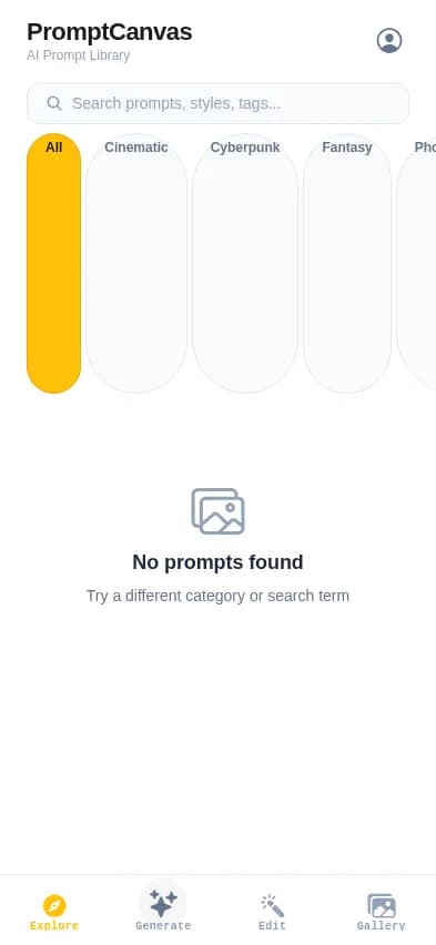 PromptCanvas Mobile