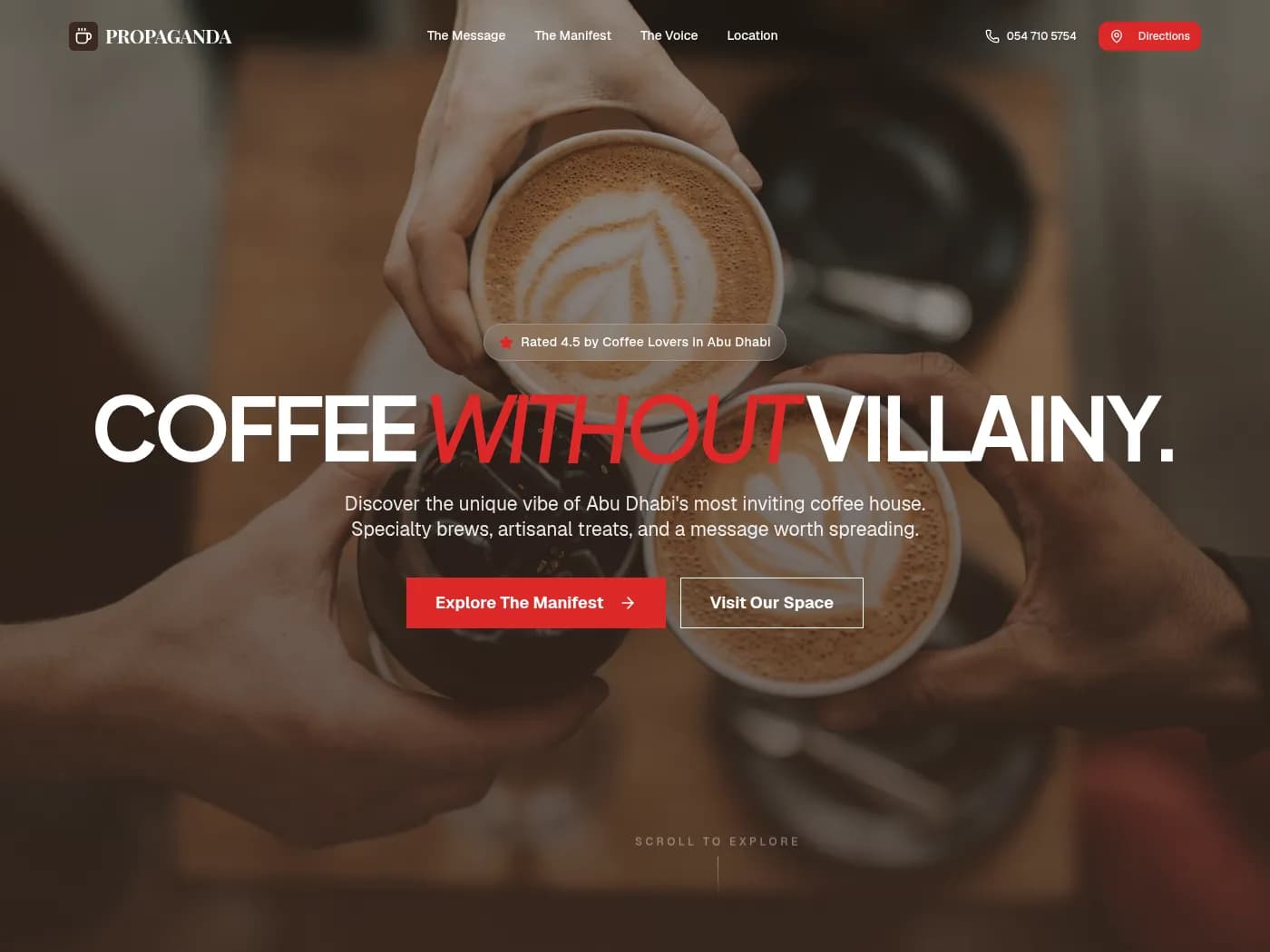 Propaganda Coffee Web