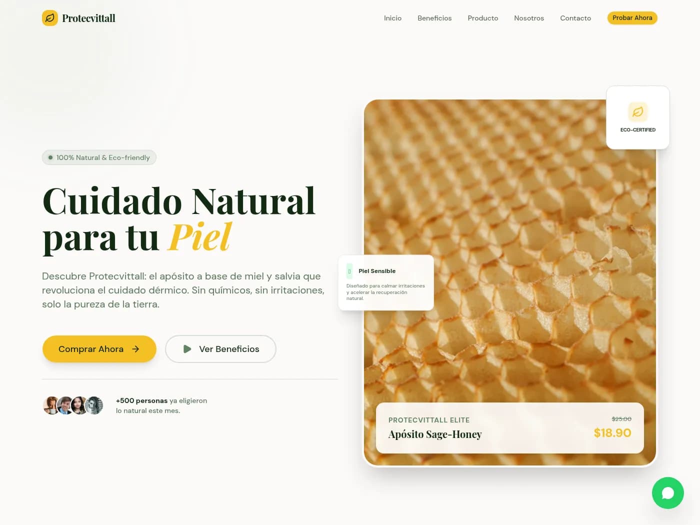 Protecvittall Web Launch