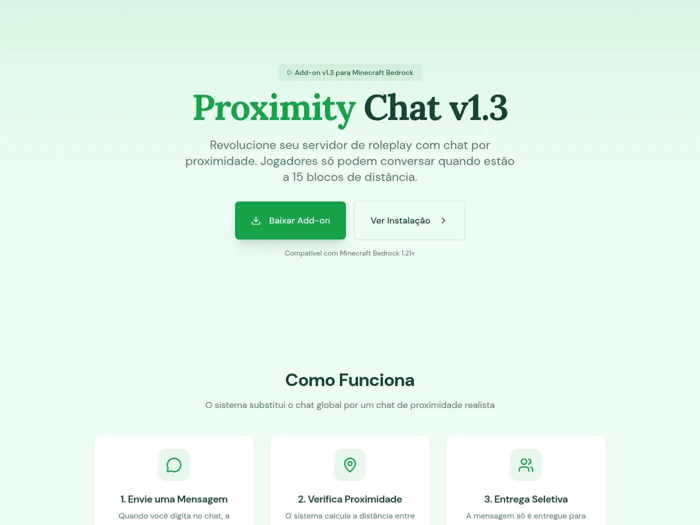 Minecraft Proximity Chat