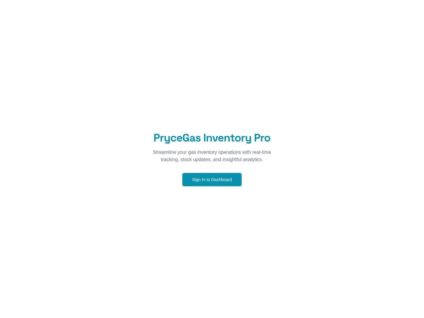 PryceGas Inventory Pro
