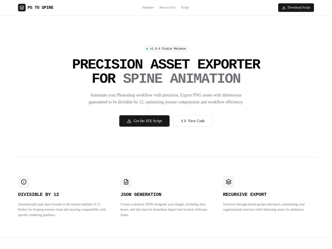 PS to Spine Exporter