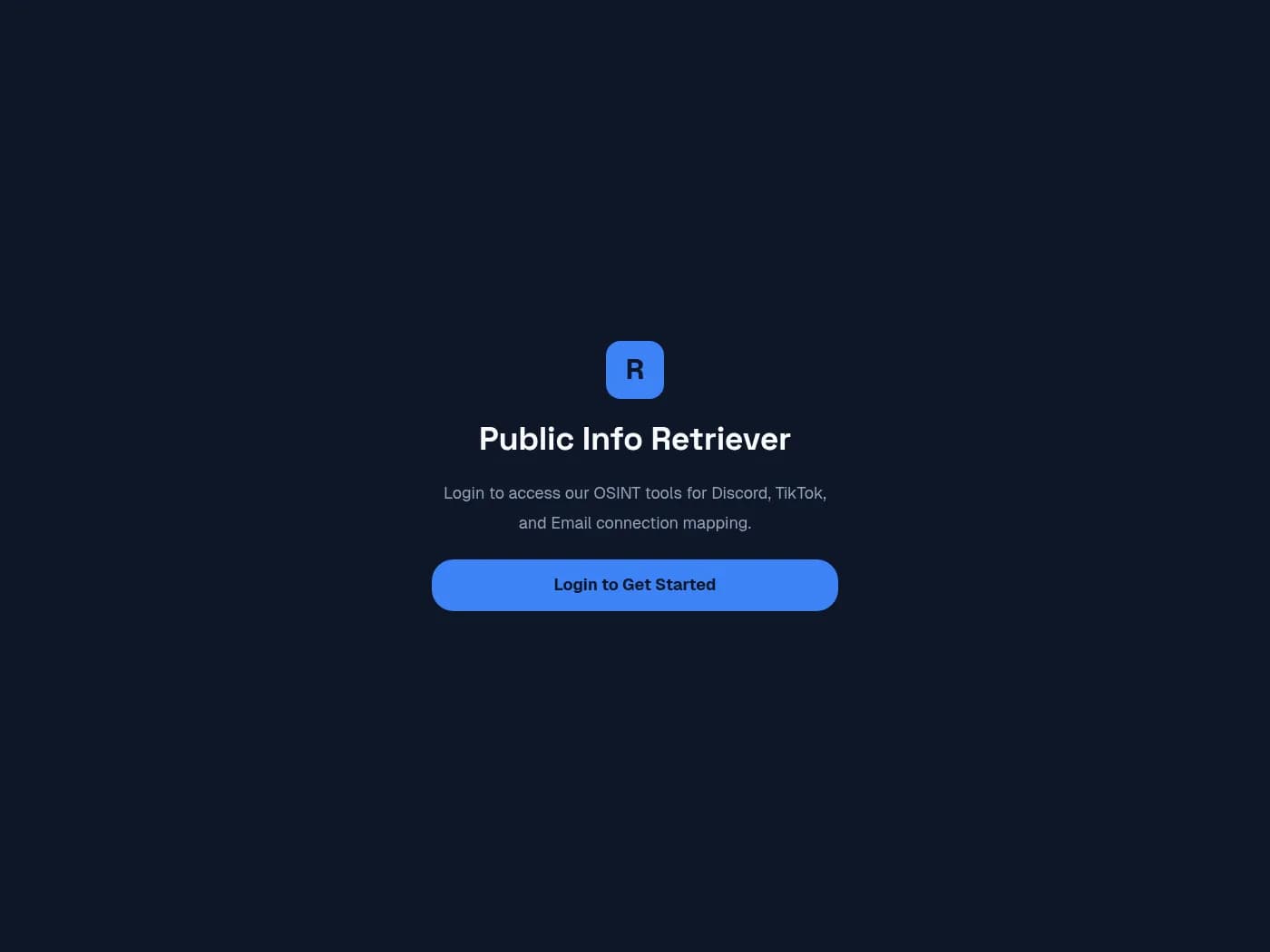 Public Info Retriever