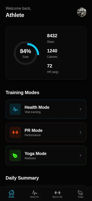 PulseForge Fitness App