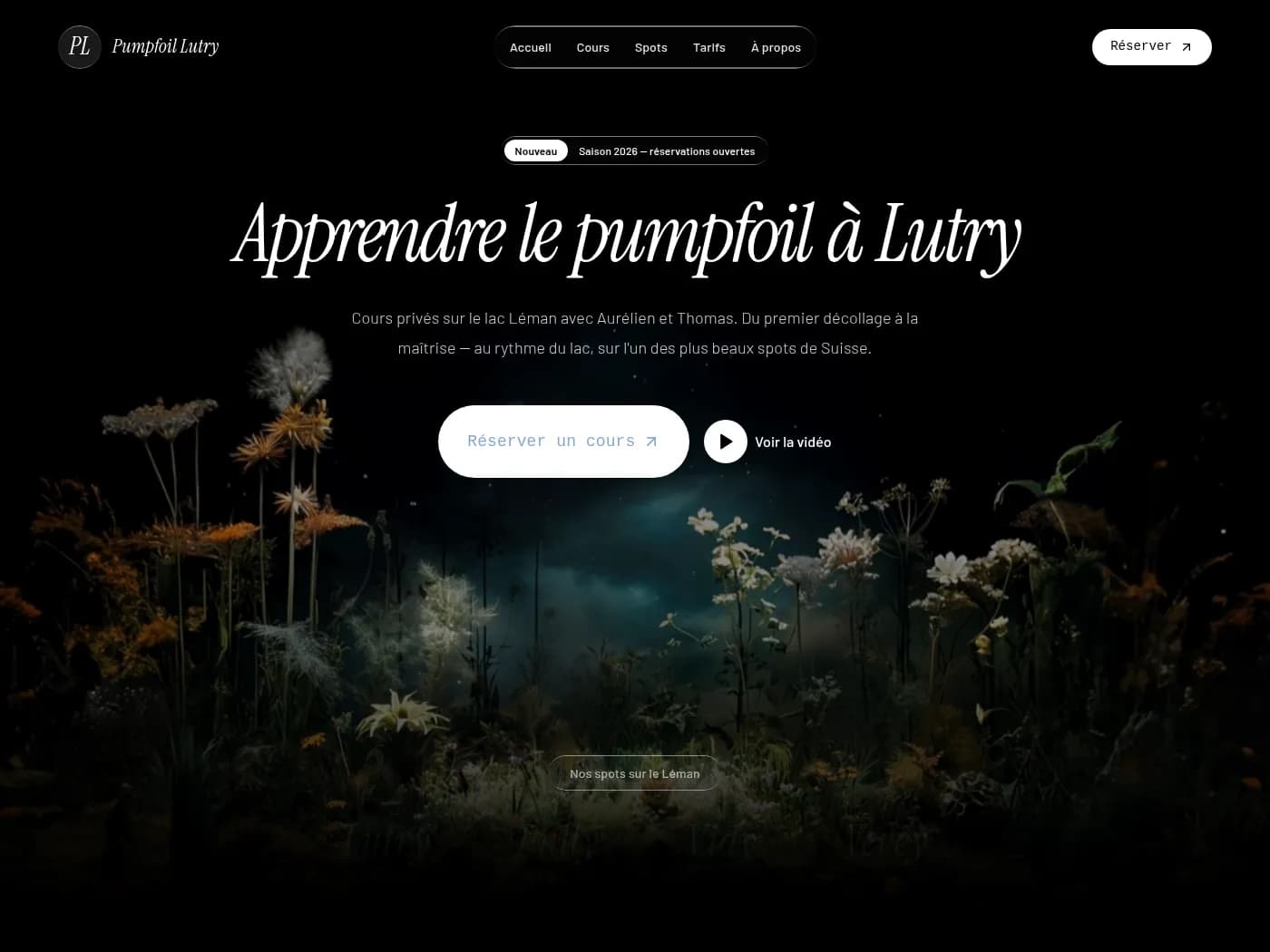 Pumpfoil Lutry Landing