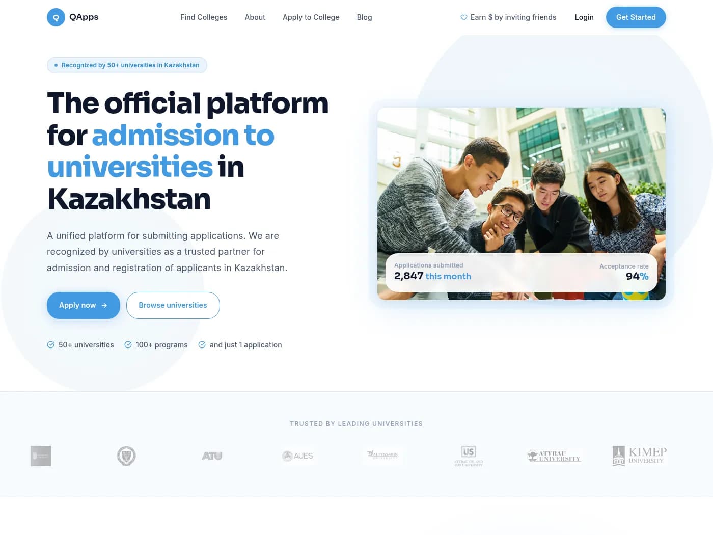 QApps Landing Redesign