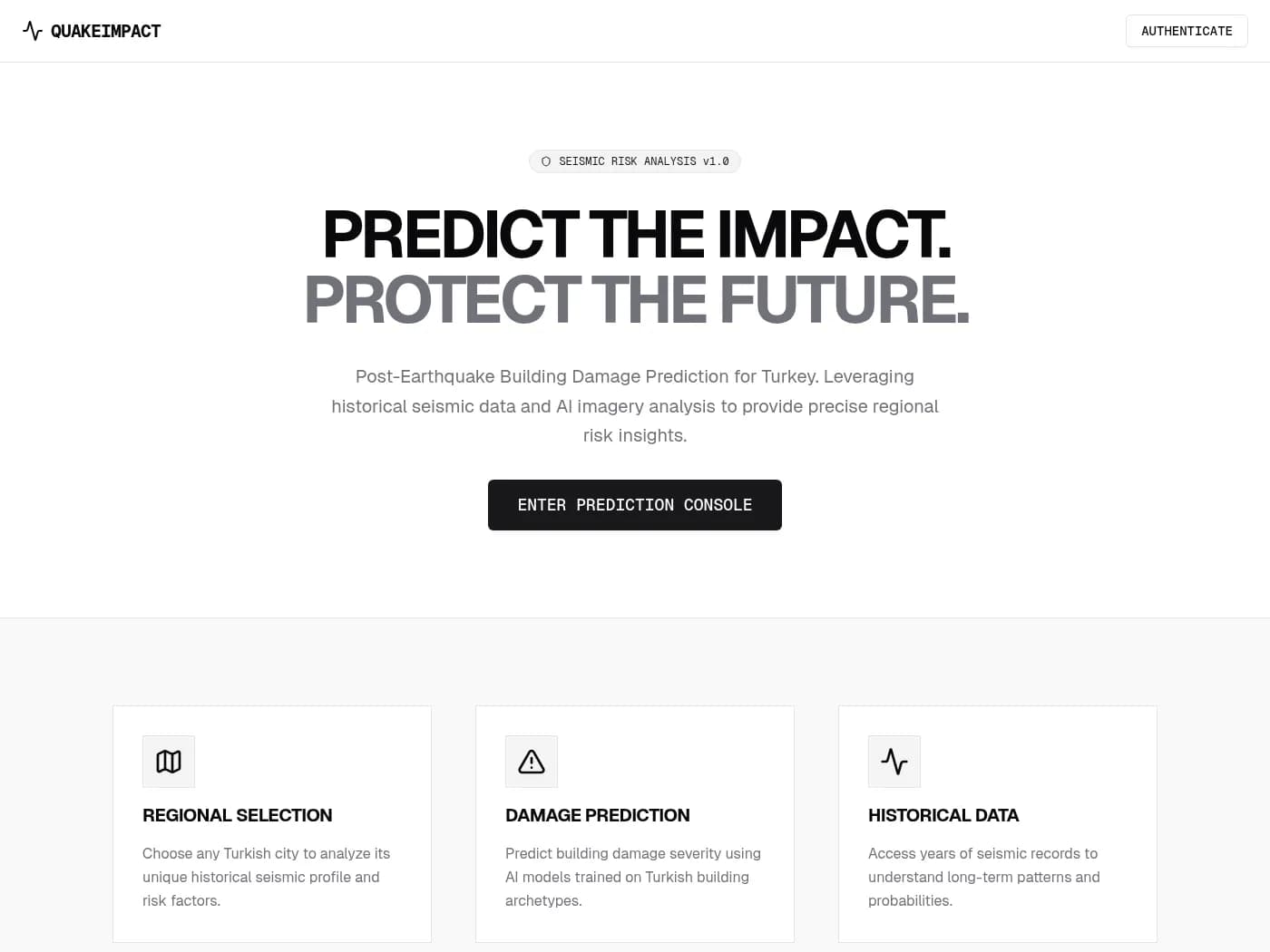QuakeImpact Predictor
