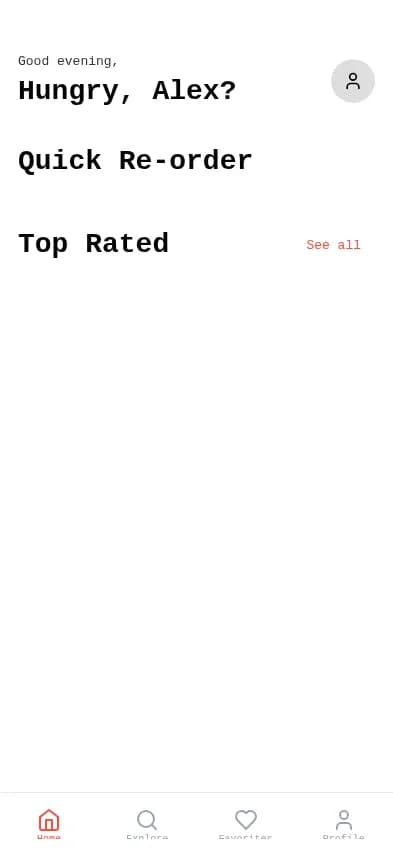 QuickBite Ordering App