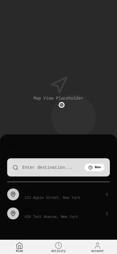 QuickRide App