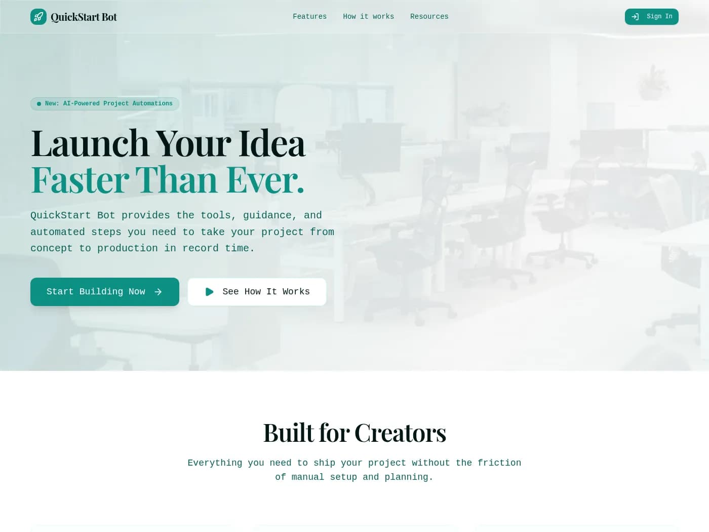 QuickStart Bot