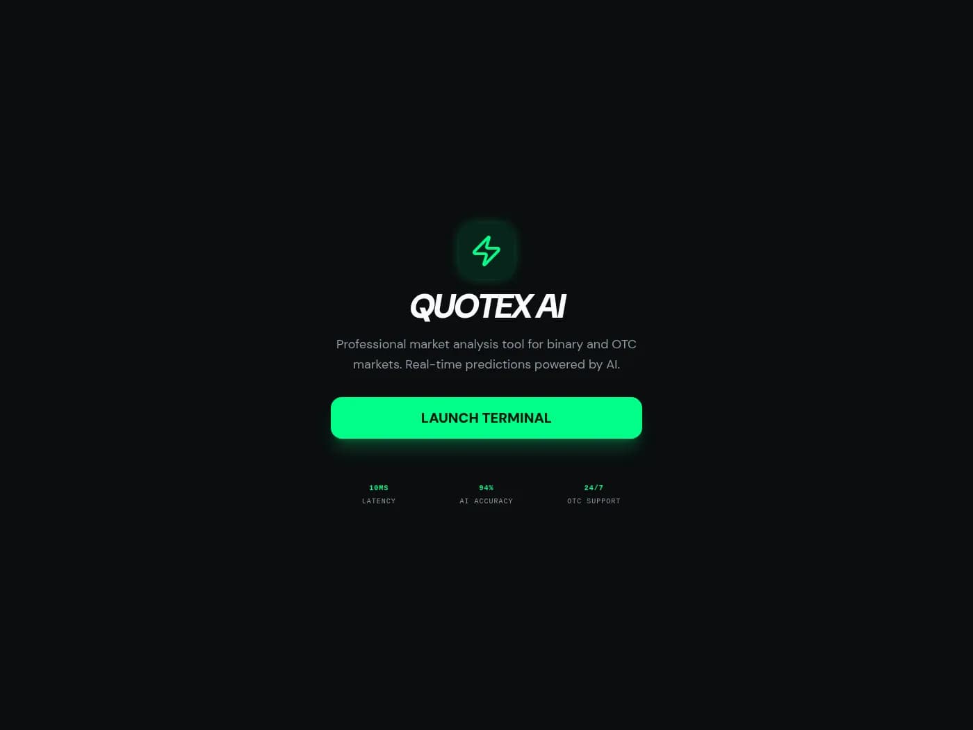 Quotex Market Predictor
