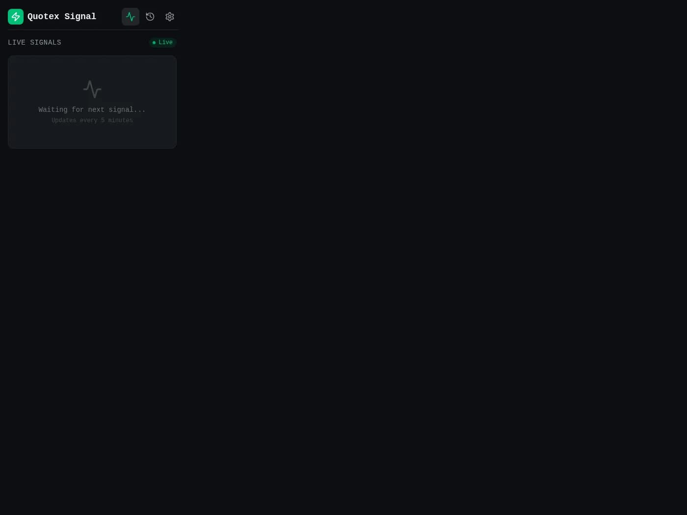 Quotex Signal Notifier
