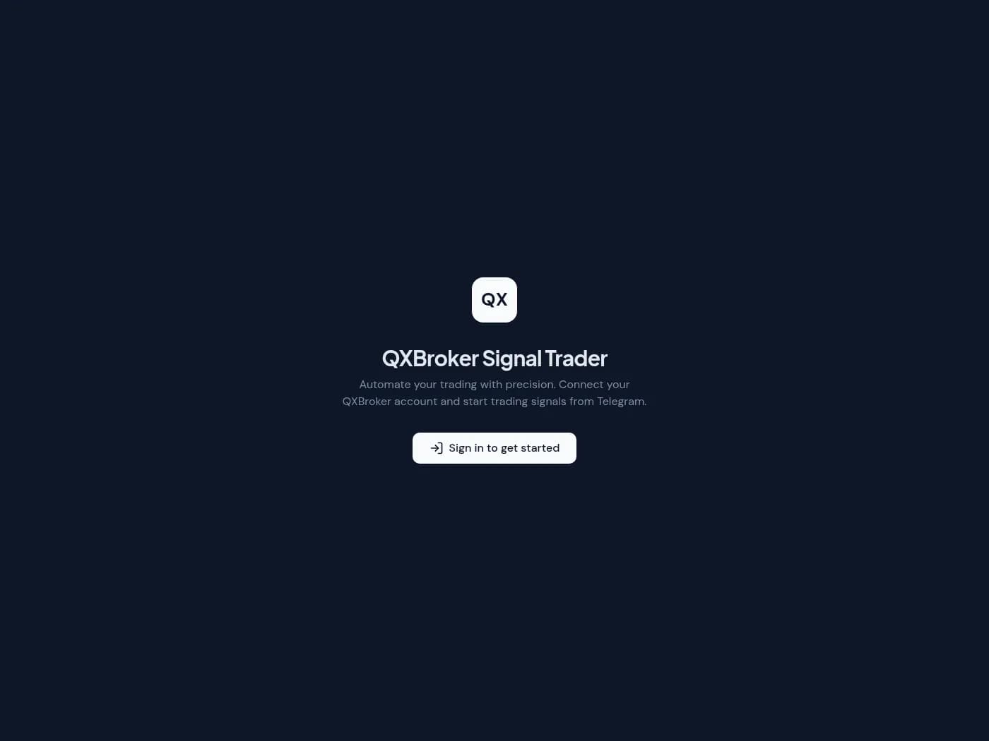 QXBroker Signal Trader