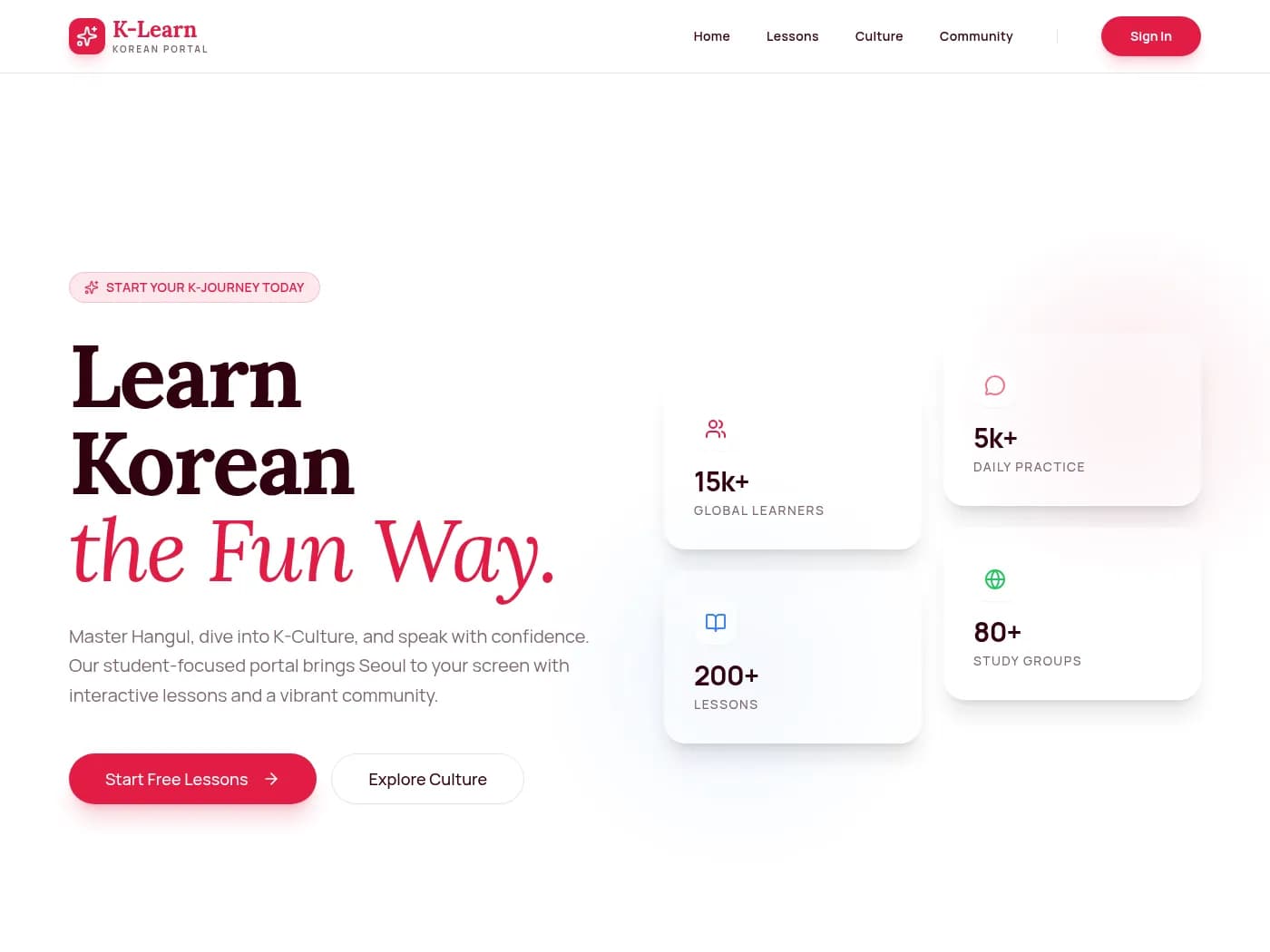R Learning Portal