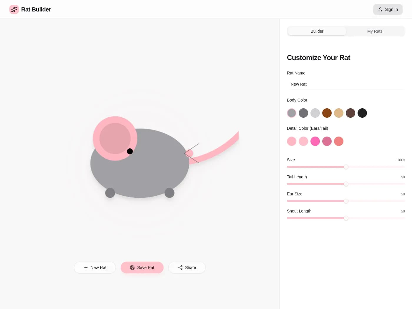 Rat Builder