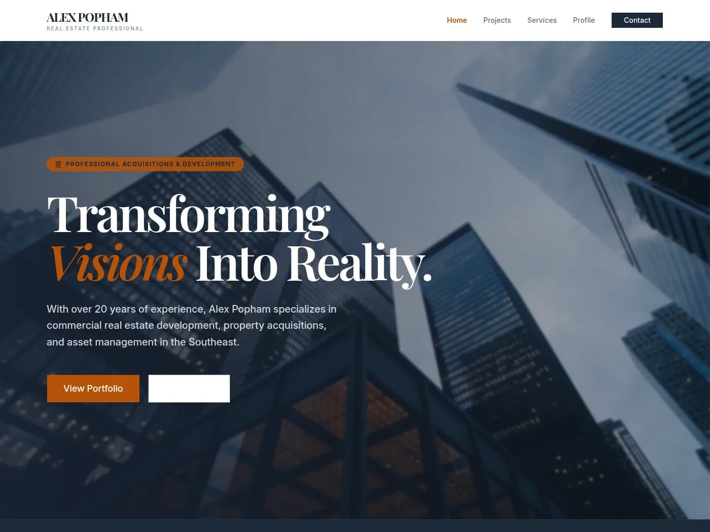 Real Estate Profolio
